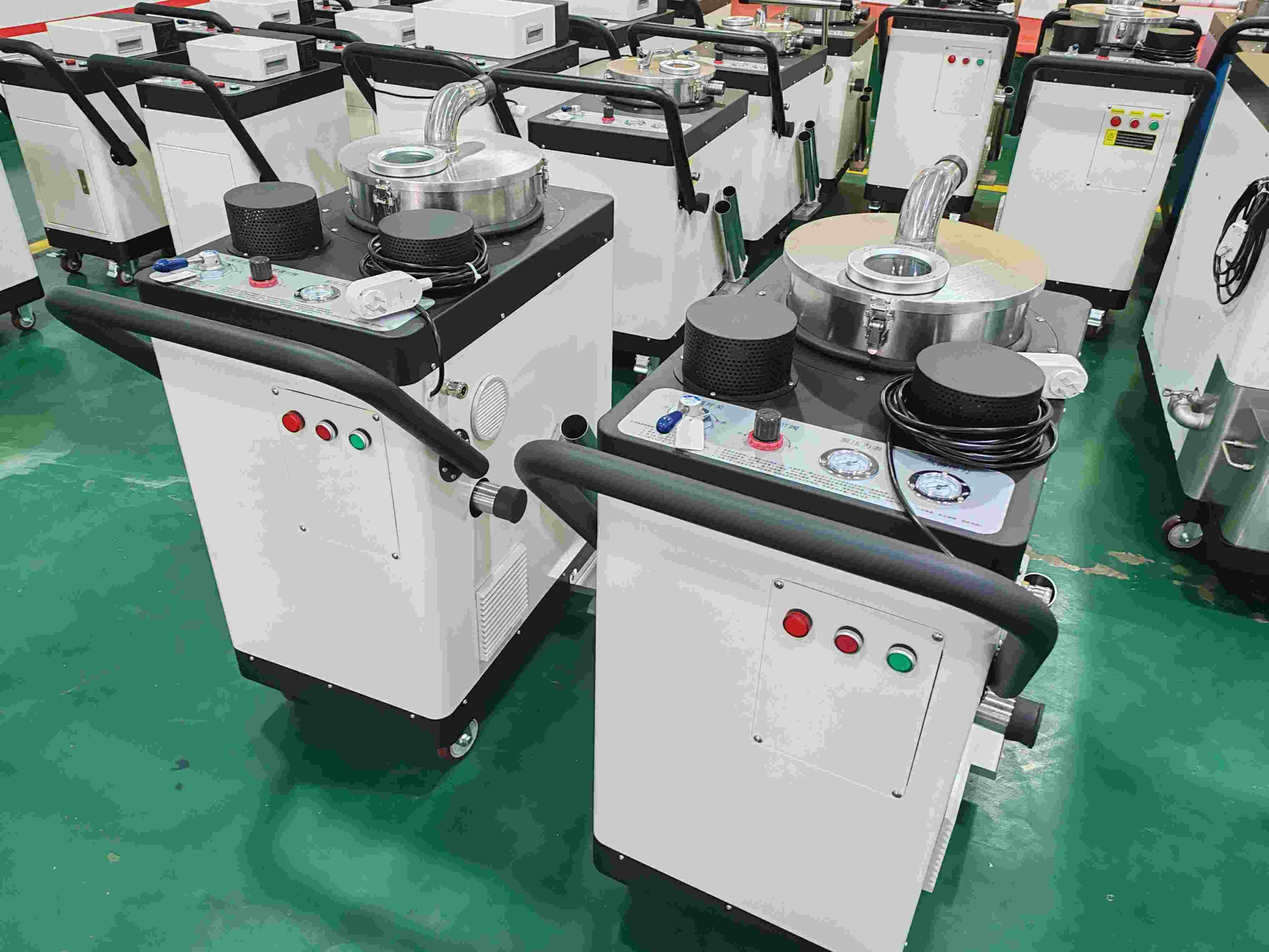 Dry Wet Power Sludge Cleaning Equipment For CNC Workshop